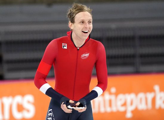 Sander Eitrem Nor Action On 1500m Editorial Stock Photo - Stock Image ...