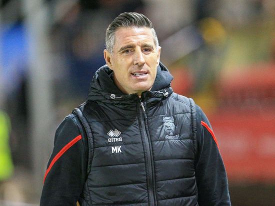 Mark Kennedy Manager Lincoln City During Editorial Stock Photo - Stock ...
