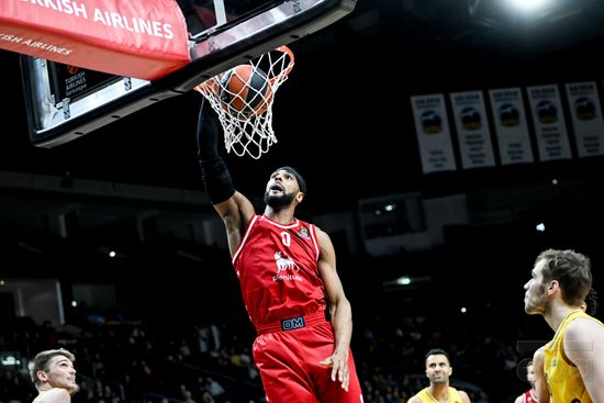 Brandon Davies Milano Action During Euroleague Editorial Stock Photo ...