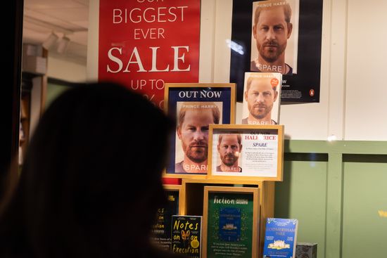Posters Copy Prince Harrys New Book Editorial Stock Photo - Stock Image ...