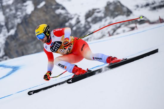 Niels Hintermann Switzerland Action During Training Editorial Stock ...