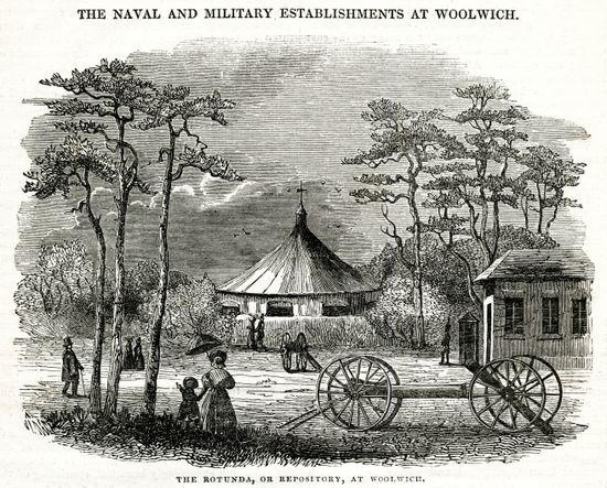 Rotunda Pr Repository Woolwich Common Southeast Editorial Stock Photo ...