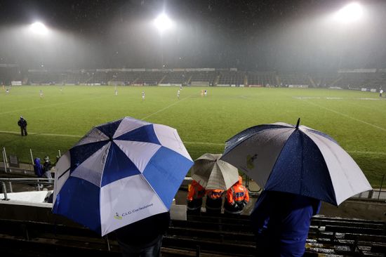Cavan Vs Armagh Cavan Fans Watch Editorial Stock Photo - Stock Image ...