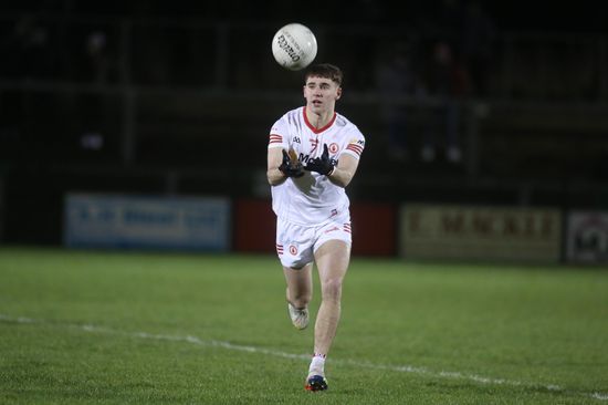 Derry Vs Tyrone Tyrones Niall Devlin Editorial Stock Photo - Stock ...