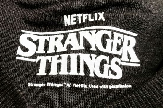 Netflix Stranger Things Logo Seen On Editorial Stock Photo - Stock ...