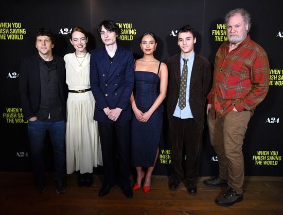 Jesse Eisenberg Emma Stone Finn Wolfhard Editorial Stock Photo - Stock ...