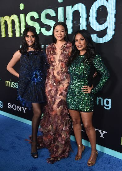 Megan Sure Storm Reid Nia Long Editorial Stock Photo - Stock Image ...