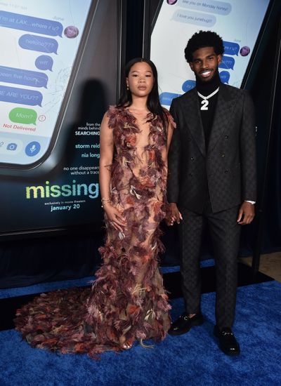 Storm Reid Shakur Sanders Attend Stage Editorial Stock Photo - Stock ...