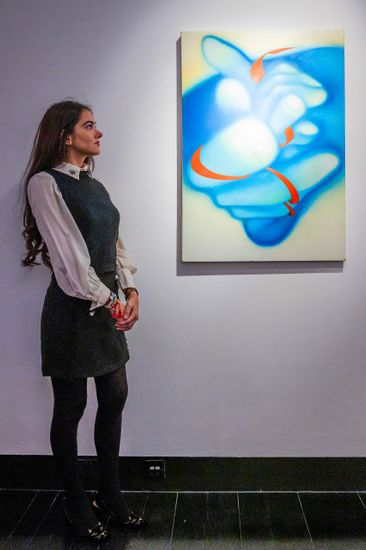 Kate Burling Ribbon Christies Next X Editorial Stock Photo - Stock ...
