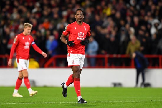 Willy Boly Nottingham Forest Celebrates After Editorial Stock Photo ...