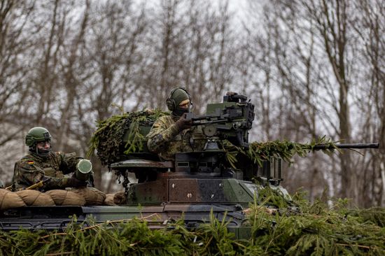 German Army Soldiers Prepare Mells System Editorial Stock Photo - Stock ...