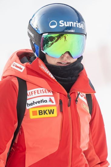 Stephanie Jenal Switzerland During Training Session Editorial Stock ...