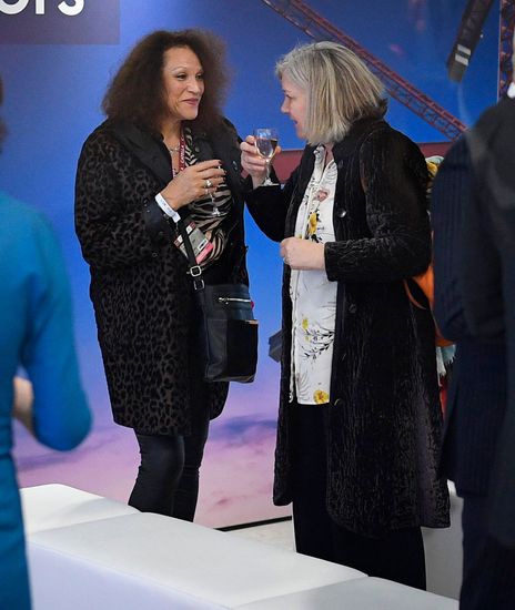 Pictured Left Deborah Cadman Obe Chief Editorial Stock Photo - Stock ...