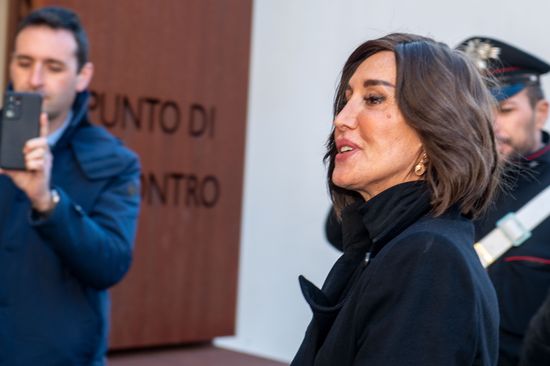 University Minister Anna Maria Bernini During Editorial Stock Photo ...