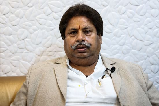 Raman Bhalla Leader Indian National Congress Editorial Stock Photo ...