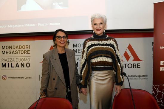 Maye Musk Maria Elena Viola Editorial Stock Photo - Stock Image ...