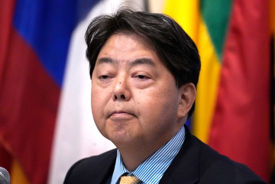 Mr Hayashi Yoshimasa Japanese Minister Foreign Editorial Stock Photo ...