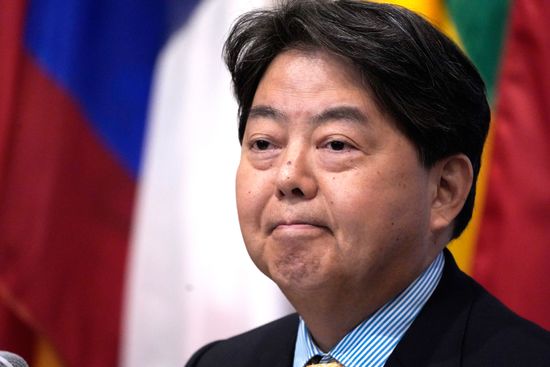 Mr Hayashi Yoshimasa Japanese Minister Foreign Editorial Stock Photo ...