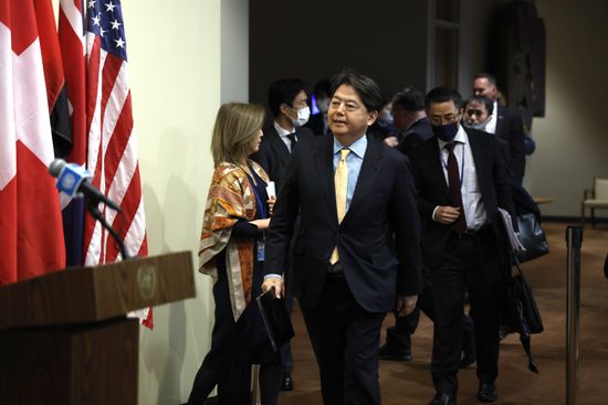 Mr Hayashi Yoshimasa Japanese Minister Foreign Editorial Stock Photo ...