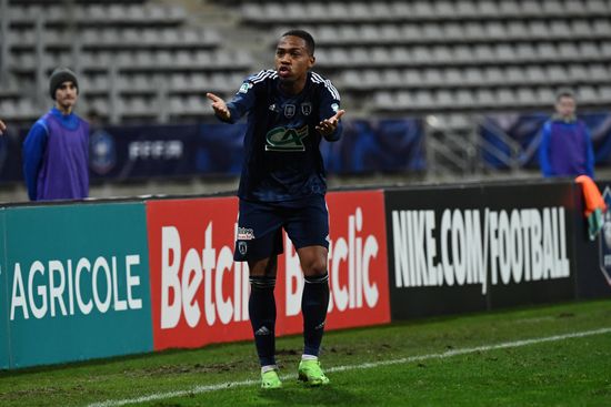 Warren Caddy During French Cup Match Editorial Stock Photo - Stock ...