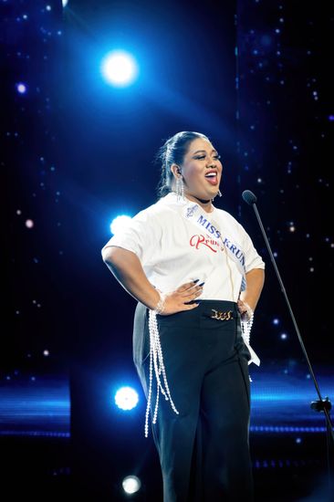 Contestant Miss Plus Size Thailand Introduces Editorial Stock Photo ...