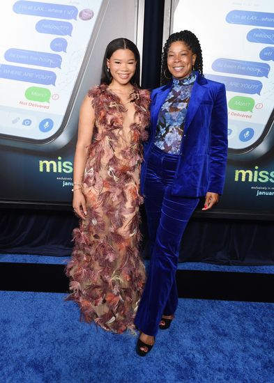 Storm Reid Robyn Simpson Reid Editorial Stock Photo - Stock Image ...