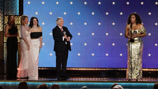 Sharon Horgan Eve Hewson Henry Winkler Editorial Stock Photo - Stock ...