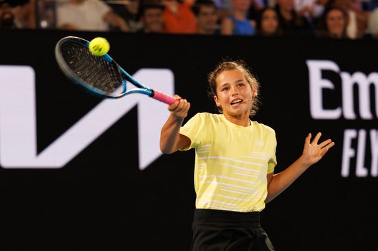10 Year Old Ana Maric Action Editorial Stock Photo - Stock Image ...