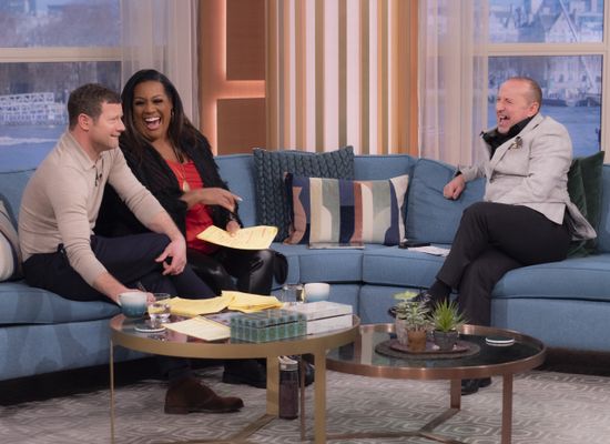 Dermot Oleary Alison Hammond Dave Fishwick Editorial Stock Photo ...