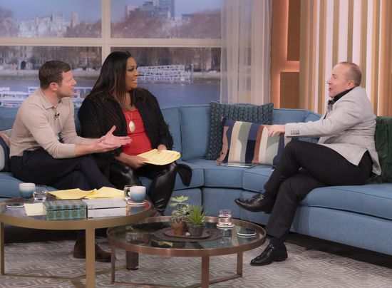 Dermot Oleary Alison Hammond Dave Fishwick Editorial Stock Photo ...