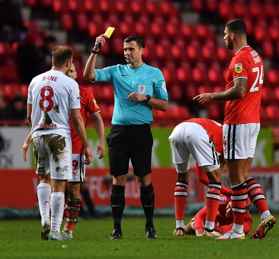 Referee Craig Hicks Books Herbie Kane Editorial Stock Photo - Stock ...