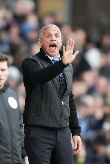 Keith Curle Manager Hartlepool United Shouts Editorial Stock Photo ...