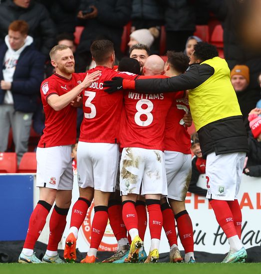 Charlie Austin Swindon Town Celebrates Scoring Editorial Stock Photo ...