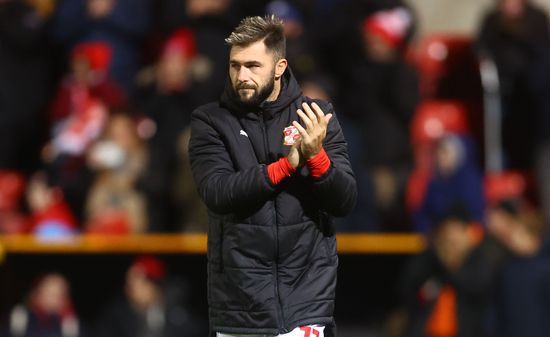 Charlie Austin Swindon Town Applauds Fans Editorial Stock Photo - Stock ...