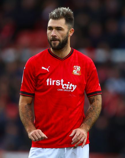 Charlie Austin Swindon Town Editorial Stock Photo - Stock Image ...