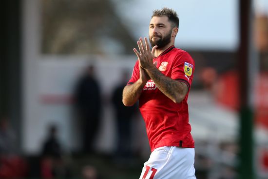 Charlie Austin Swindon Town Applauds Fans Editorial Stock Photo - Stock ...