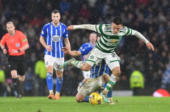 Alexandro Bernabei Celtic Daniel Armstrong Kilmarnock Editorial Stock ...