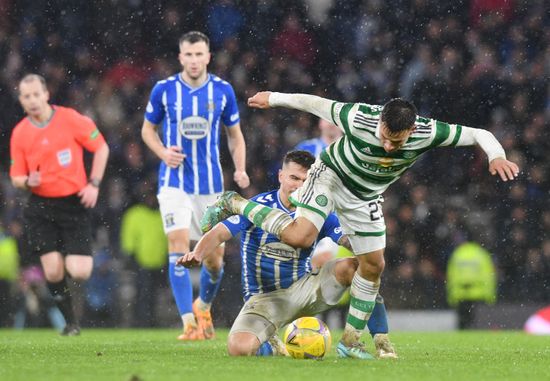Alexandro Bernabei Celtic Daniel Armstrong Kilmarnock Editorial Stock ...