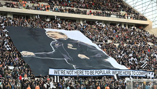 Giant Flag Unfurled Leazes End St Editorial Stock Photo - Stock Image ...