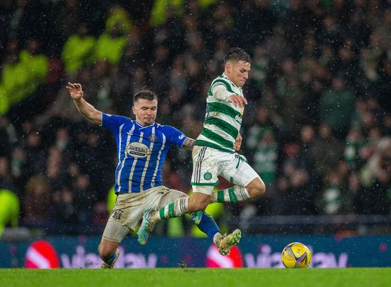 Daniel Armstrong Kilmarnock Fouls Alexandro Bernabei Editorial Stock ...