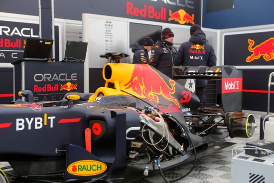 Formula 1 Rb8 2012 Car On Editorial Stock Photo - Stock Image ...