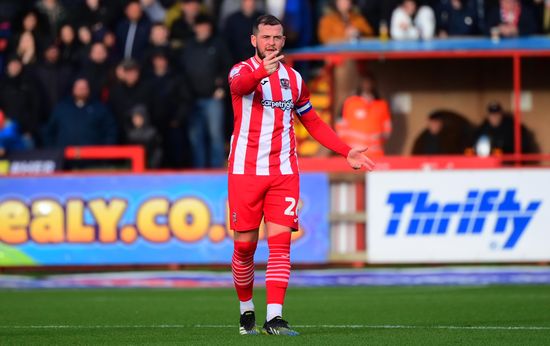 Pierce Sweeney Exeter City During Sky Editorial Stock Photo - Stock ...