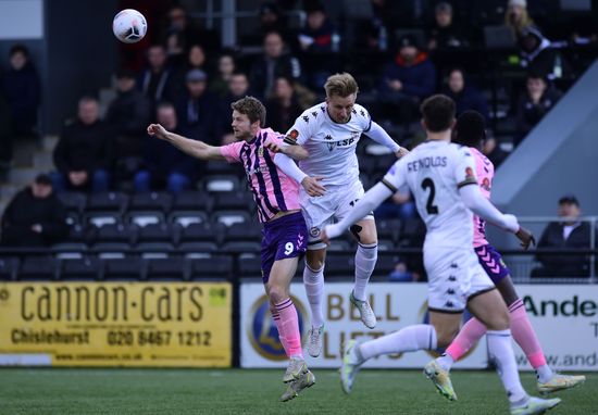 Alex Fisher Yeovil Town Battles Byron Editorial Stock Photo - Stock ...