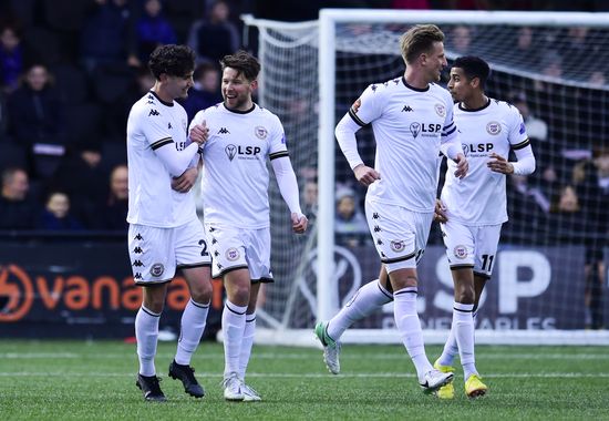 Goal Celebrations Besart Topalloj Bromley During Editorial Stock Photo ...