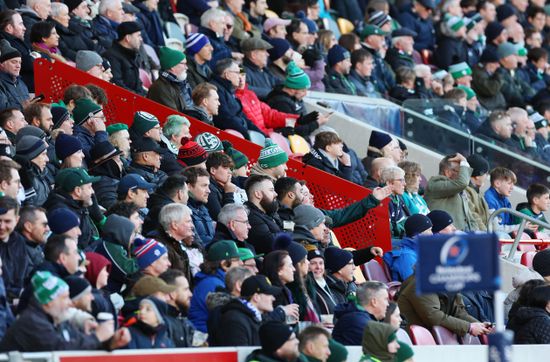 London Irish Fans Stands During Heineken Editorial Stock Photo - Stock ...