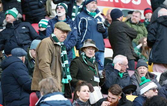 London Irish Fans Before Heineken Champions Editorial Stock Photo ...