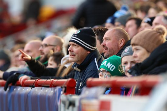 London Irish Fans Stands During Heineken Editorial Stock Photo - Stock ...