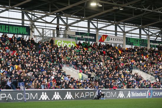 London Irish Fans Stands During Heineken Editorial Stock Photo - Stock ...