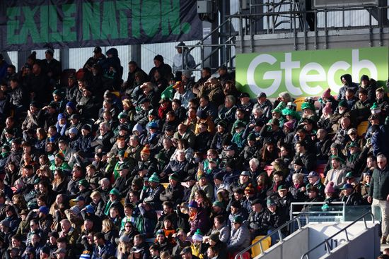 London Irish Fans Stands During Heineken Editorial Stock Photo - Stock ...