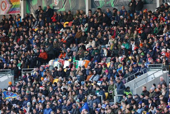 London Irish Fans Stands During Heineken Editorial Stock Photo - Stock ...